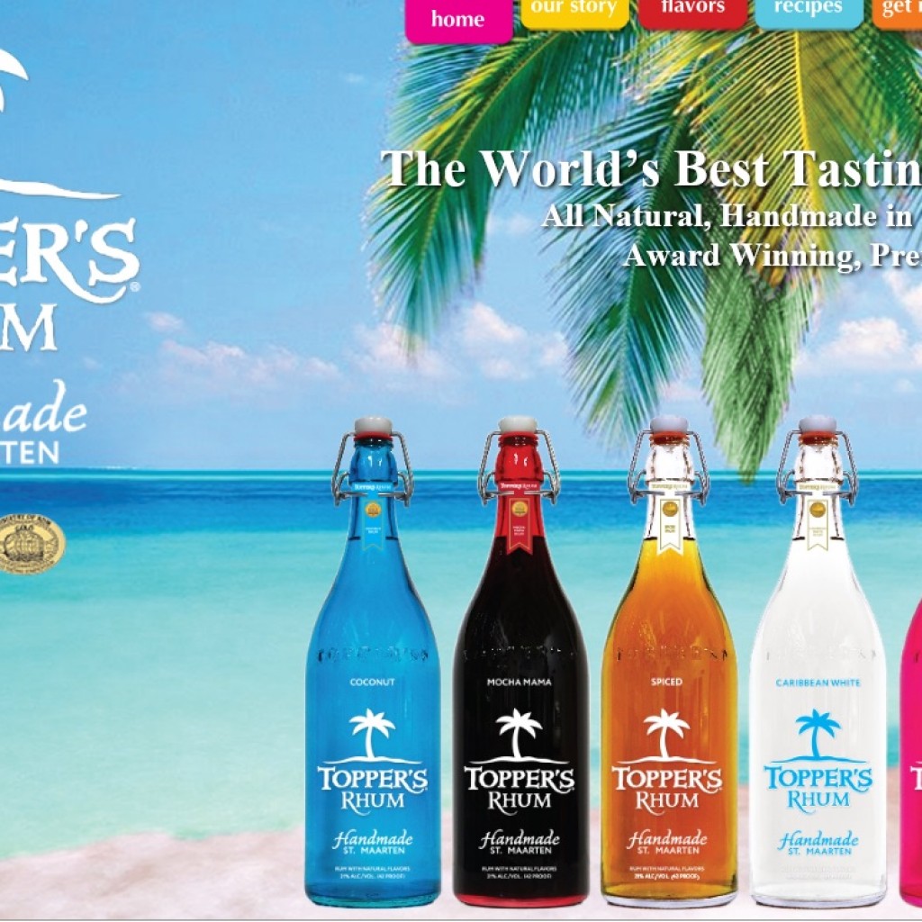 Topper's Rhum homepage - StMaarten-Info.com